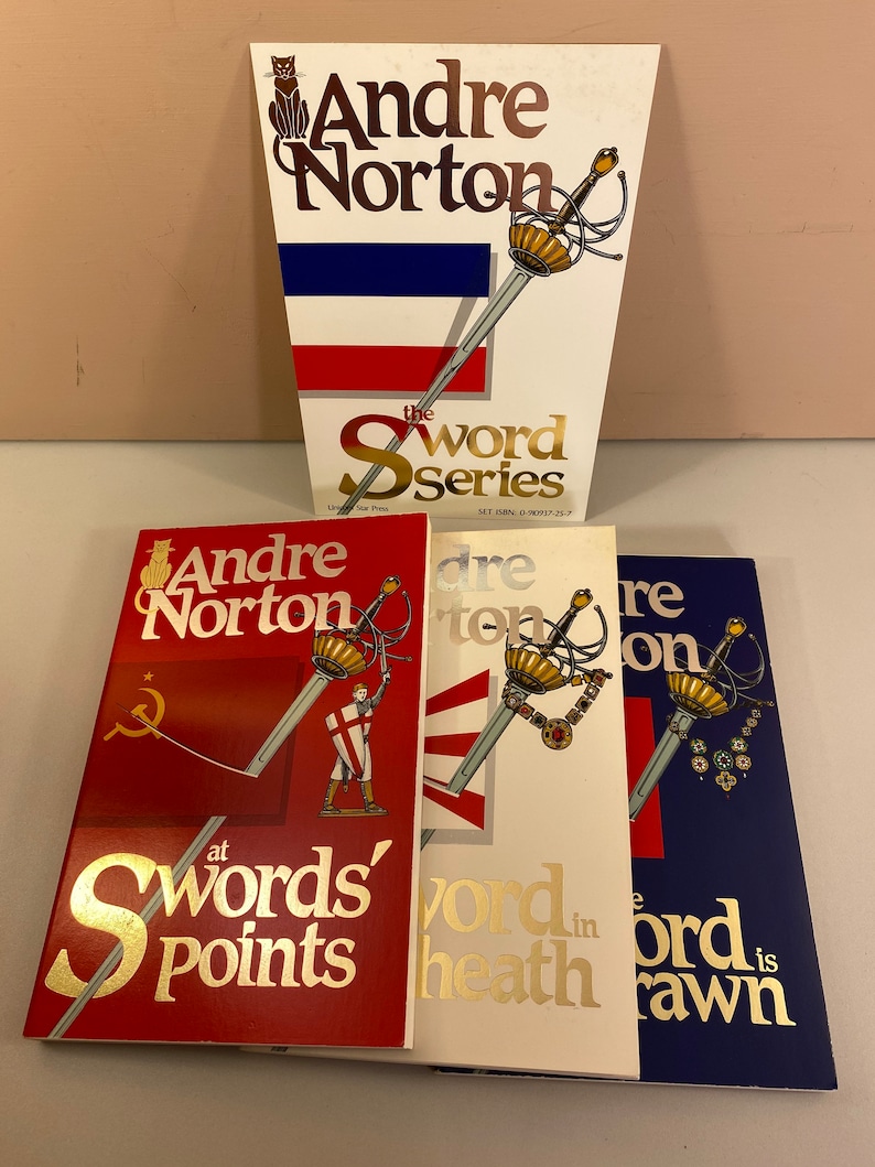 1985 Sword Trilogy Andre Norton Paperback Book Set - Etsy