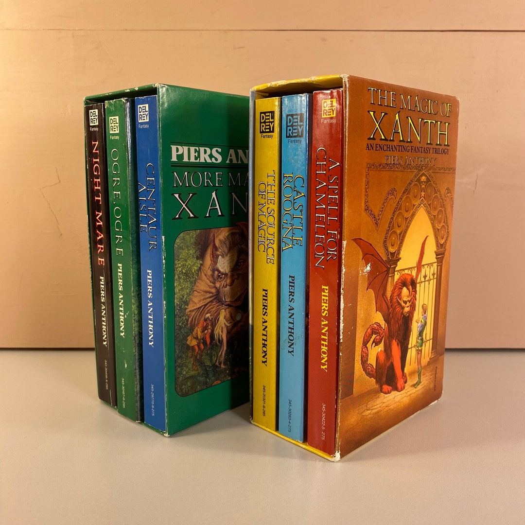 1983 UNREAD the Magic of Xanth Box Set and More Magic of Xanth - Etsy