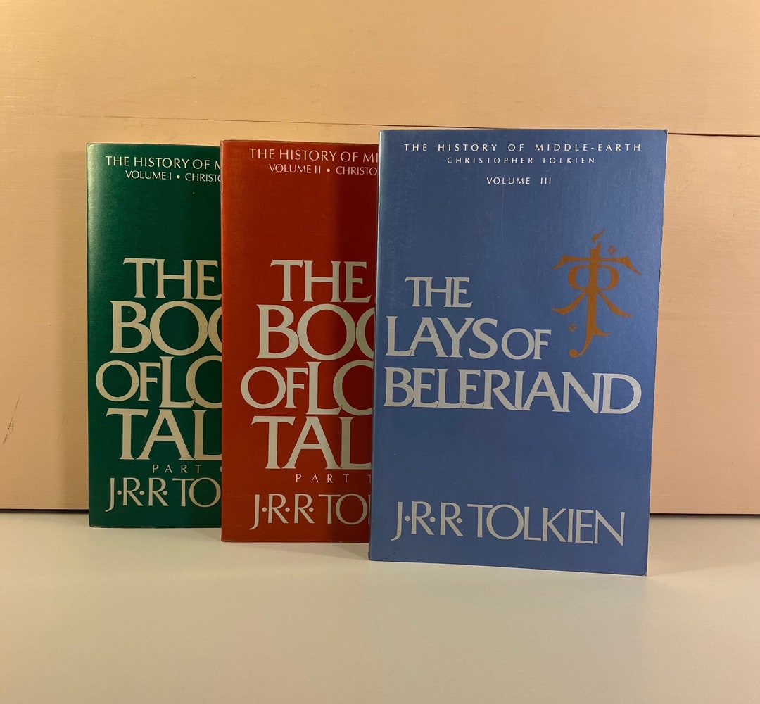 1990s JRR Tolkien Paperback Books, J. R. R. Tolkien Book Set, Vintage ...