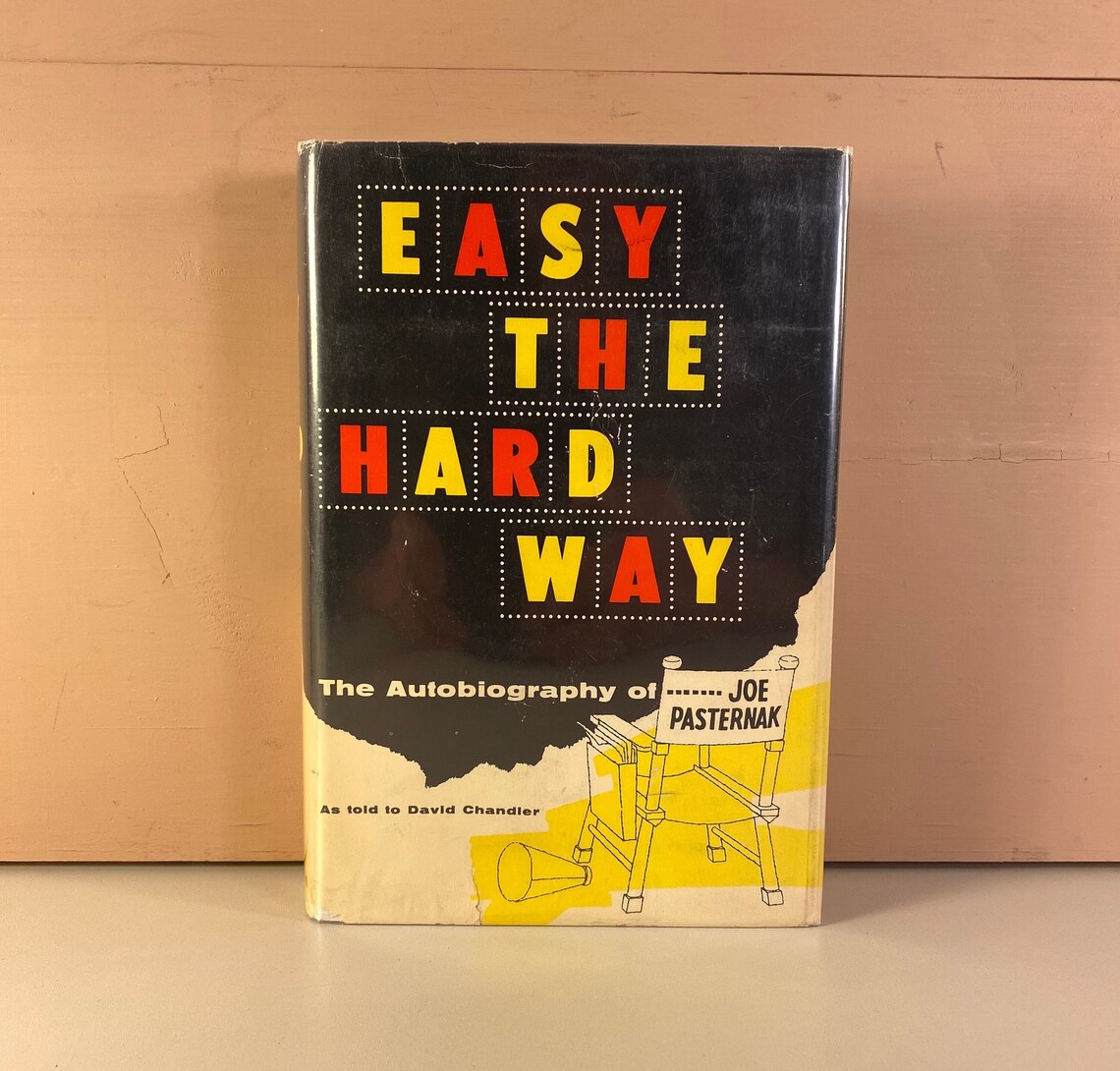 1956 Signed Copy Easy the Hard Way Hardcover Book, Inscribed by Joe ...