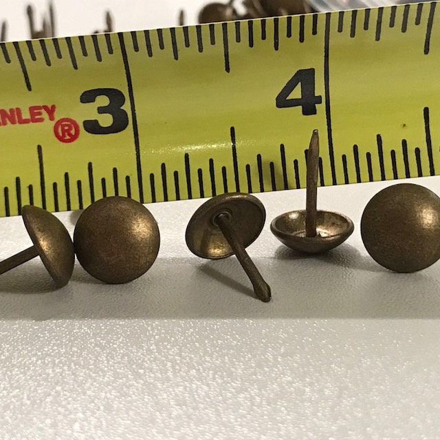 Qty: 150 Classy Natural Decorative Nails 1/2 Inch Upholstery | Etsy