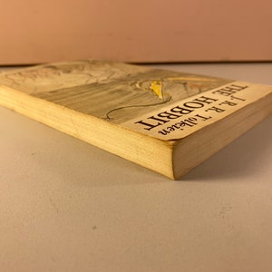 1971 Unwin Books Paperback Book, J. R. R. Tolkien, the Hobbit, LOTR ...