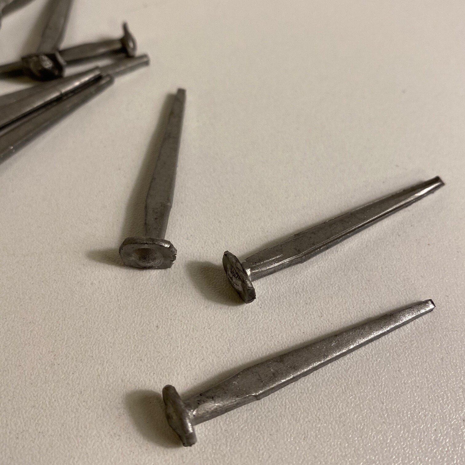 Qty 30 1.75 Rosehead Steel Cut Nails 5D Steel Nails | Etsy