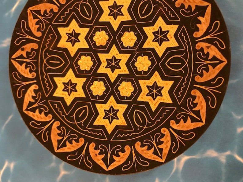 4.25 Inch Metal Trinket Dish Decorative Little Metal Plate | Etsy