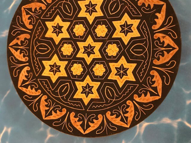 4.25 Inch Metal Trinket Dish Decorative Little Metal Plate | Etsy