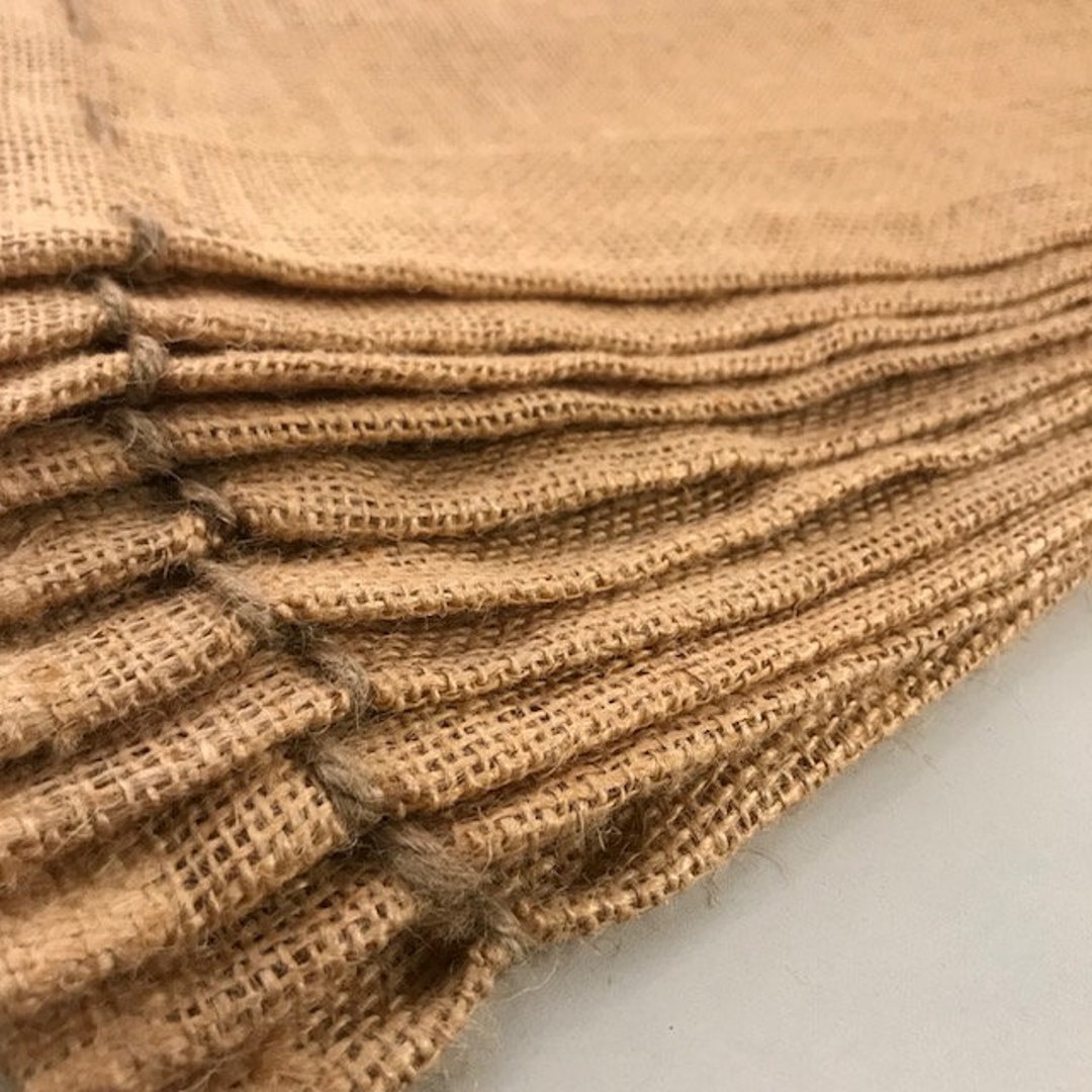 6 Pack 10 X 14 Burlap Bags With Drawstring Closure, Medium Sized Gifts ...