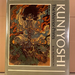 1982 Kuniyoshi the Warrior-prints Coffee Table Book, Hard Cover Hard ...