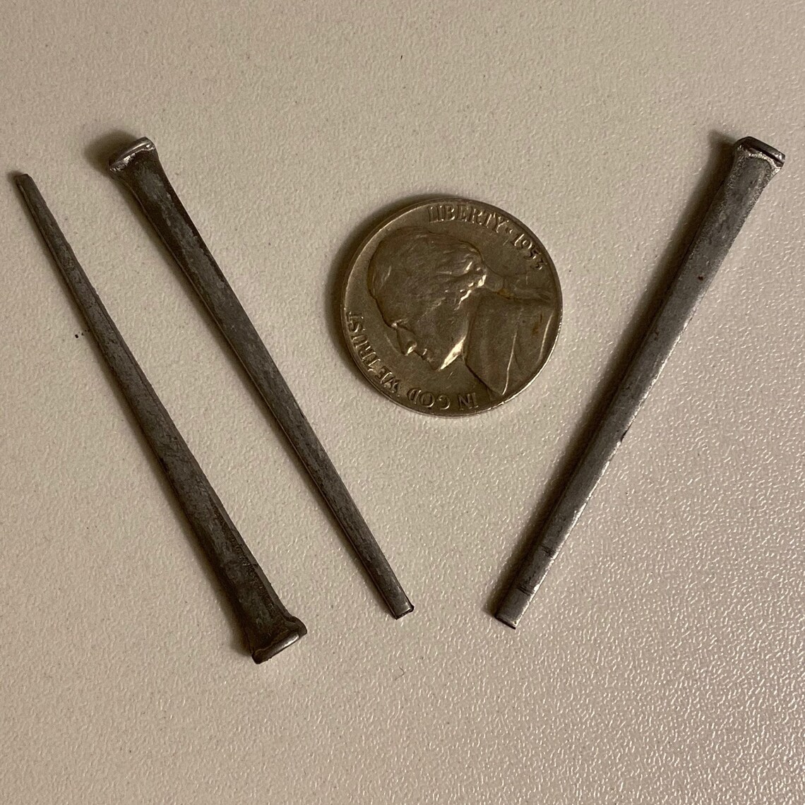 Qty 30 2 Fine Finish Steel Cut Nails Two Inch Nails - Etsy