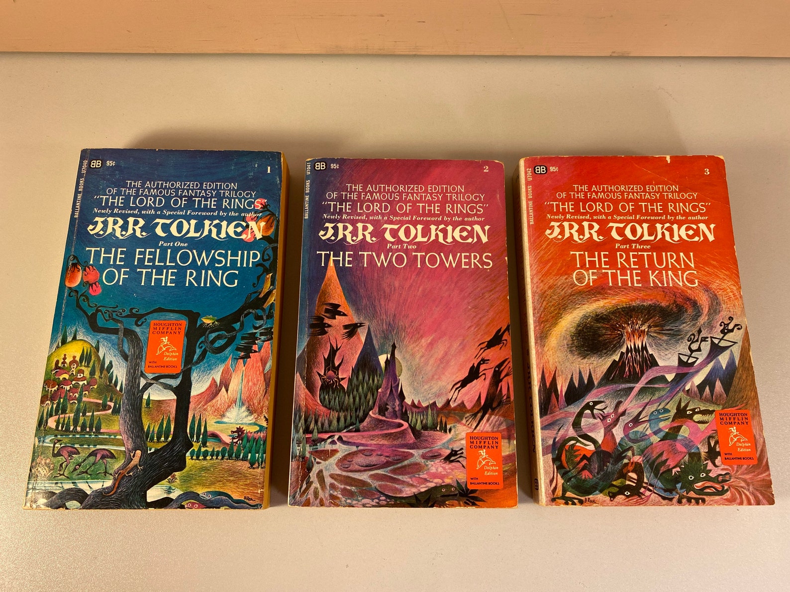 1965 UNREAD LOTR 1st Printings Trilogy Paperback Book Box Set - Etsy