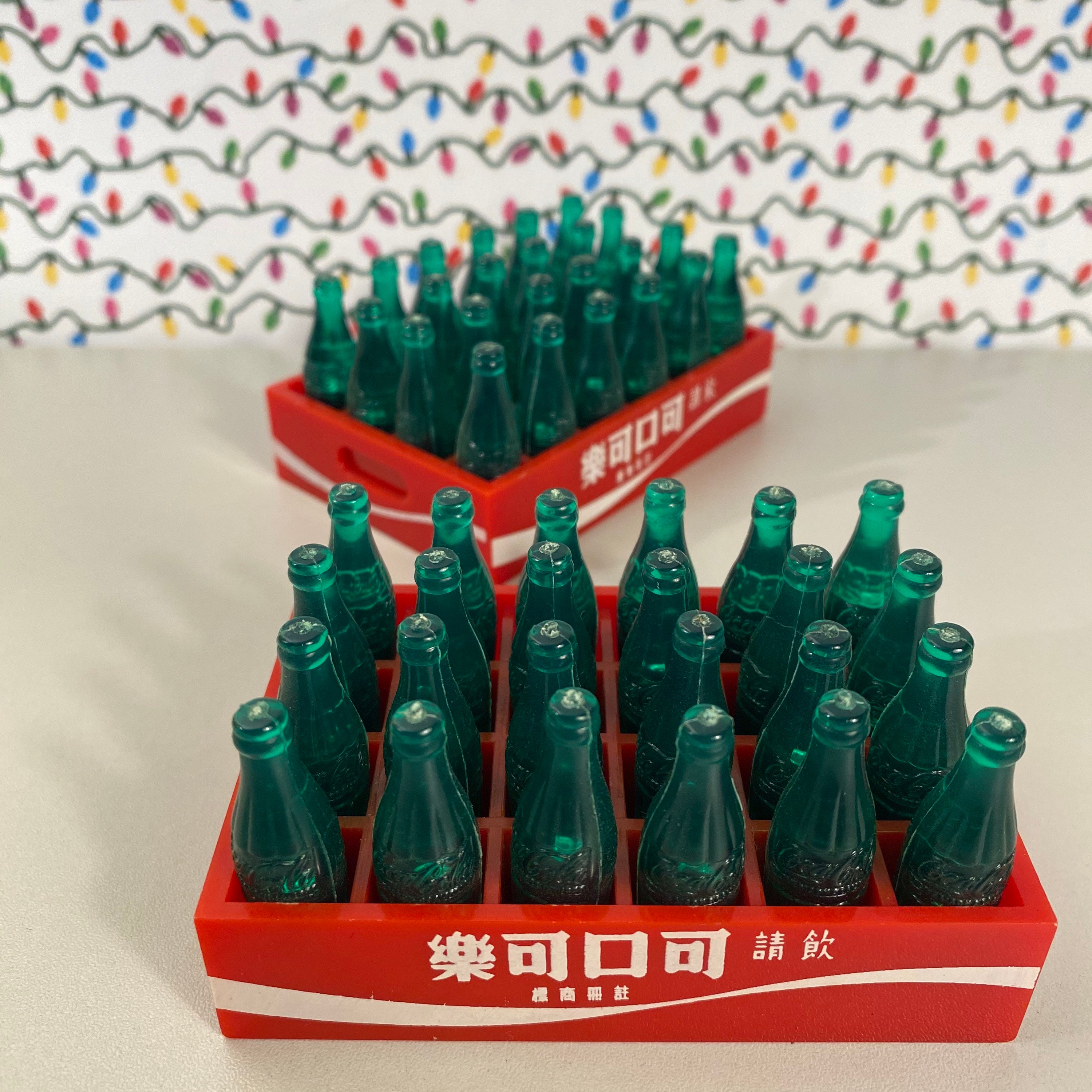 Mini Coca Cola Bottles and Crate Asian Coke Bottles | Etsy