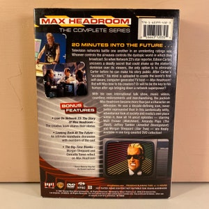 1987 DVD Box Set, Max Headroom the Complete Series 5 DVD Set With ...
