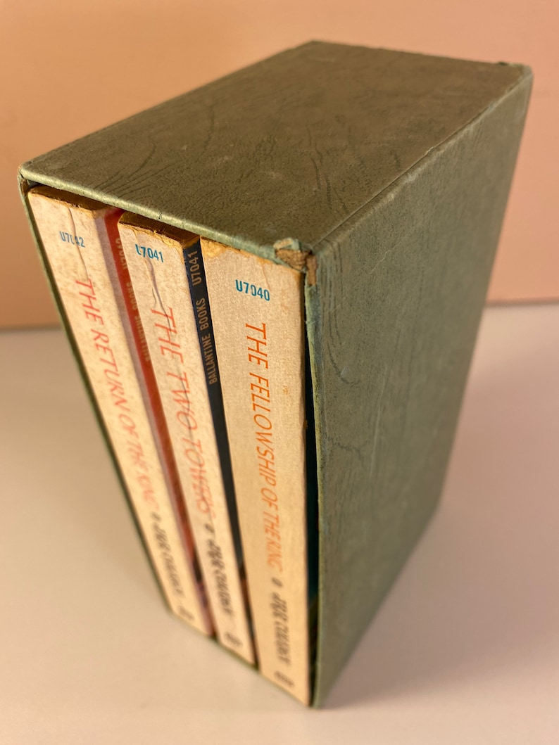 1965 UNREAD LOTR 1st Printings Trilogy Paperback Book Box Set - Etsy
