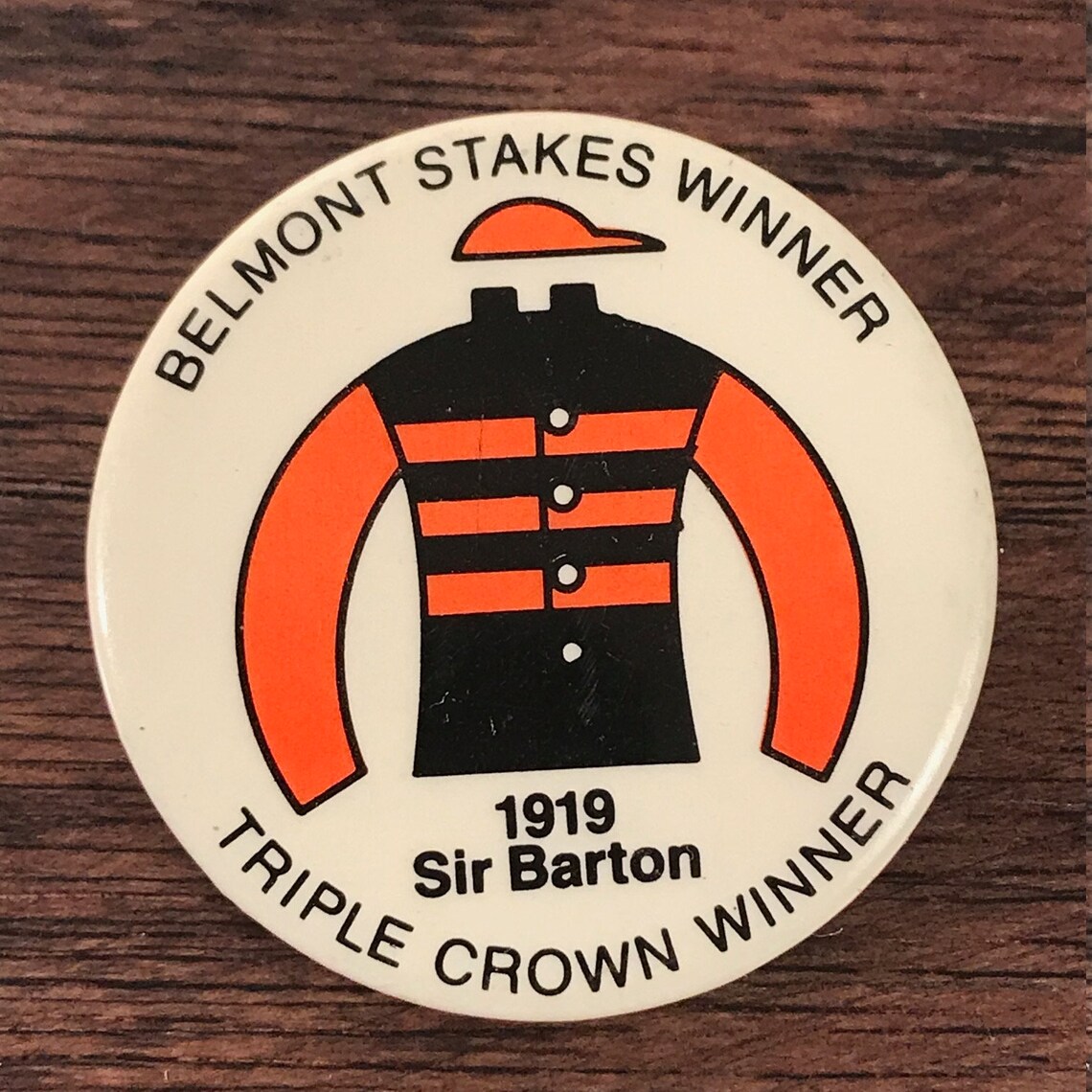 Three Triple Crown Winner Pinback Buttons 1980s Pins Cool - Etsy