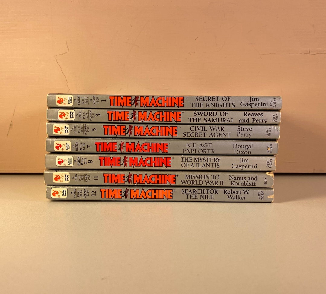 1980s Choose Your Own Adventure Time Machine Paperback Books, Vintage ...