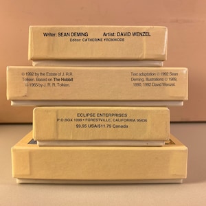 1992 J.R.R. Tolkien the Hobbit Set of 36 Color Cards, Movie ...