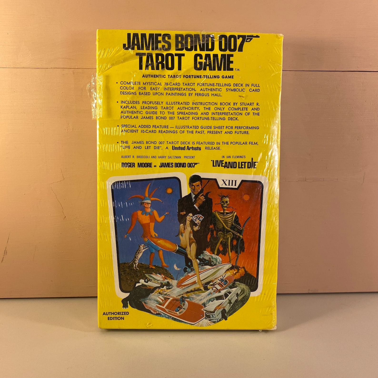 1973 SEALED James Bond 007 Tarot Game, James Bond Tarot Card Deck, U.S ...