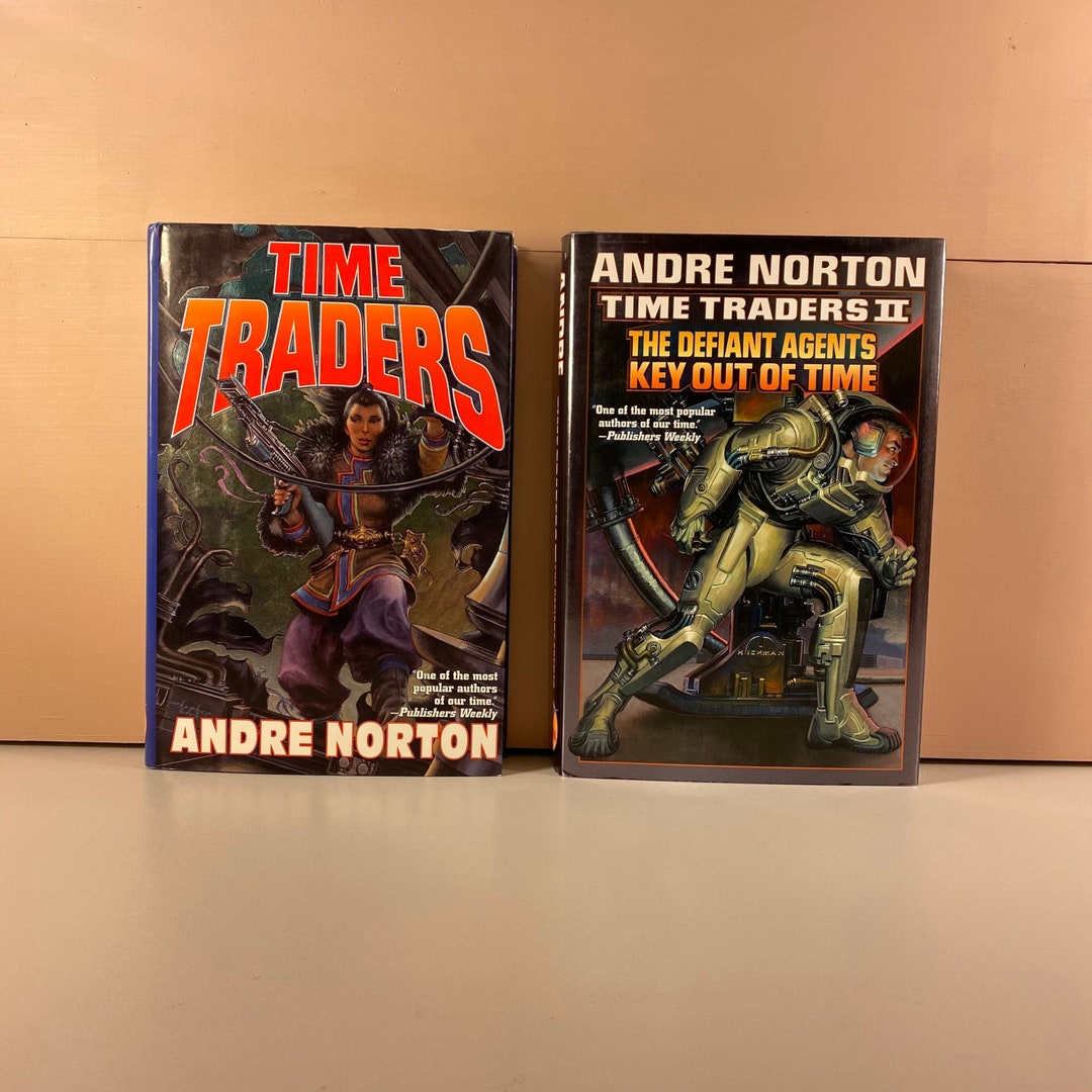2000 / 2001 Time Traders Series, Andre Norton Hardcover Books, Two ...