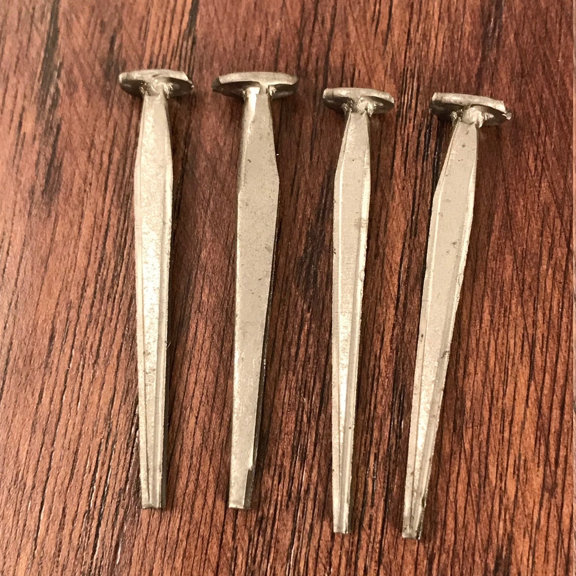 Qty 20 2 Clout Steel Cut Nails 2 Inch Nails Set of | Etsy