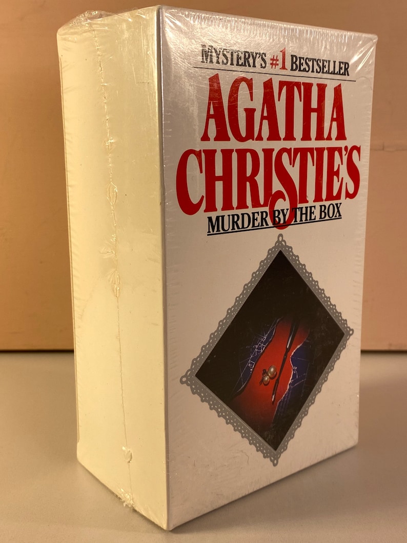 1980s SEALED Agatha Christie Paperback Book Box Set Murder - Etsy