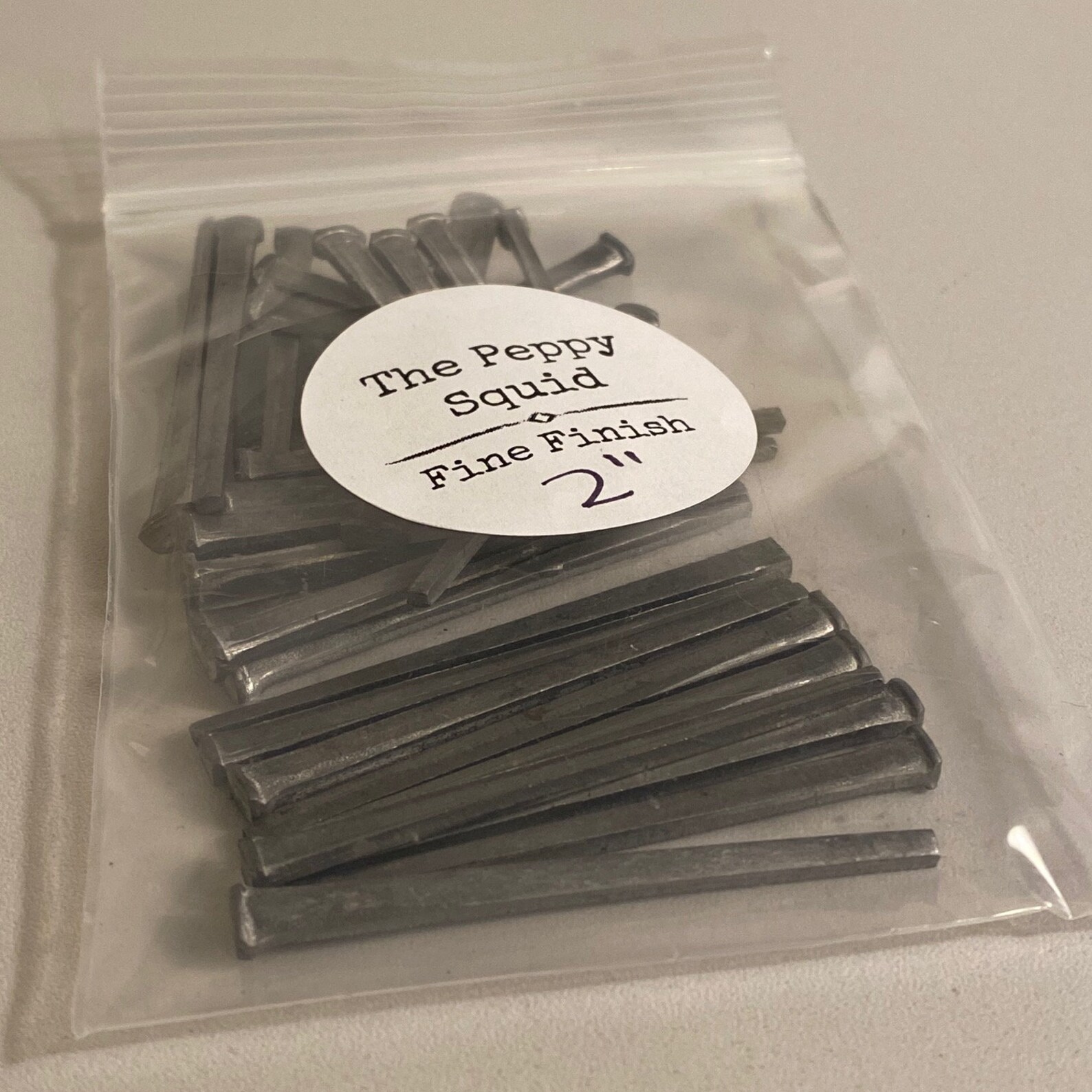 Qty 30 2 Fine Finish Steel Cut Nails Two Inch Nails - Etsy