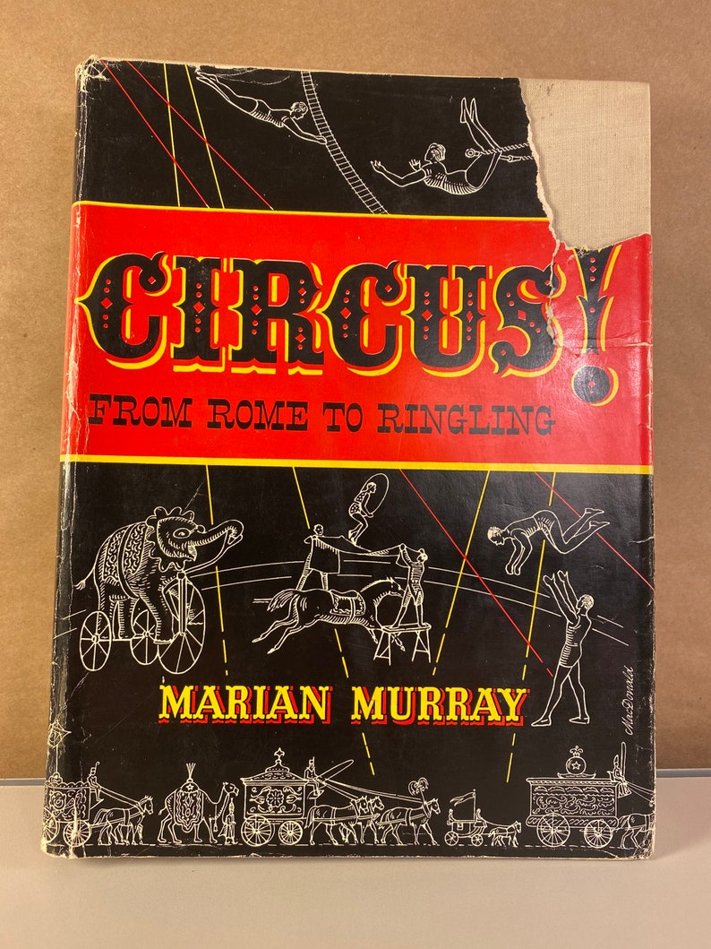 1956 Circus From Rome to Ringling by Marian Murray Nostalgic - Etsy