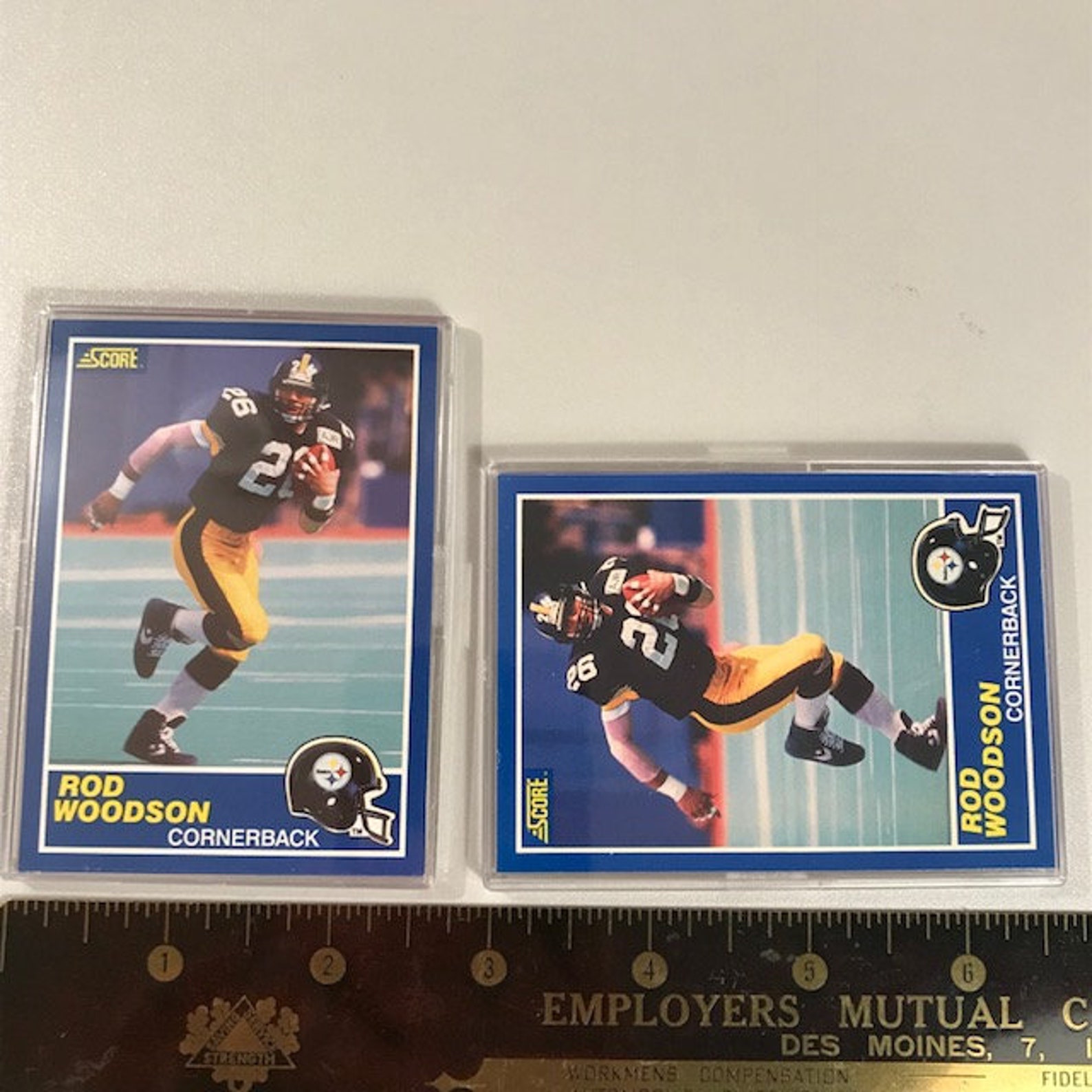 Steelers Rod Woodson Rookie Card Vintage Pittsburgh Steelers | Etsy
