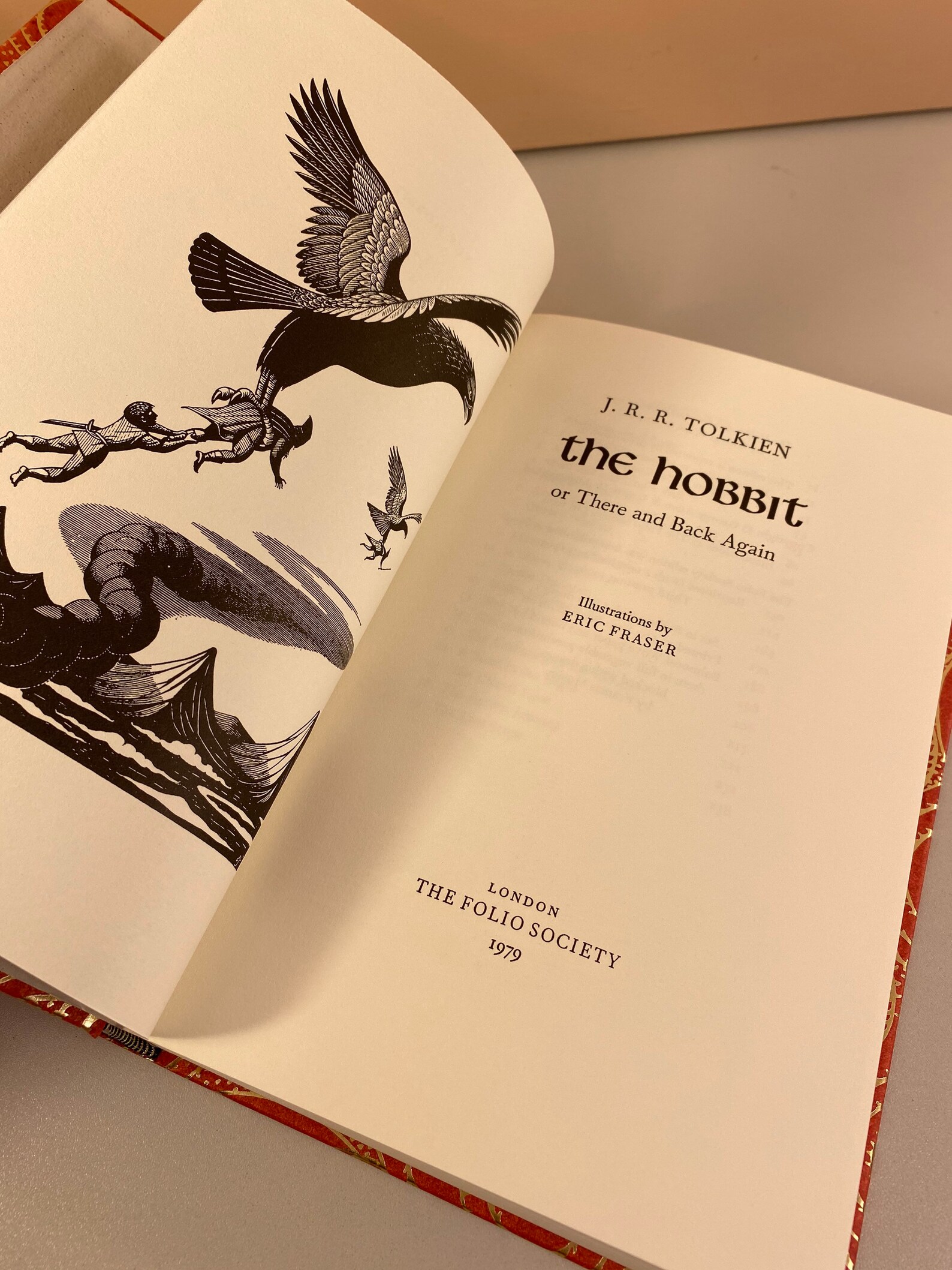 1999 3rd Printing The Hobbit Eric Fraser Illustrations The | Etsy