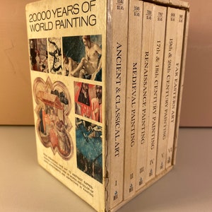 1968 Painting Art Box Set, Set of Six Fully Illustrated Paperback Books ...