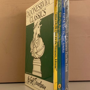 1980 Sealed Doonesbury Classics Paperback Box Set, by GB Trudeau ...