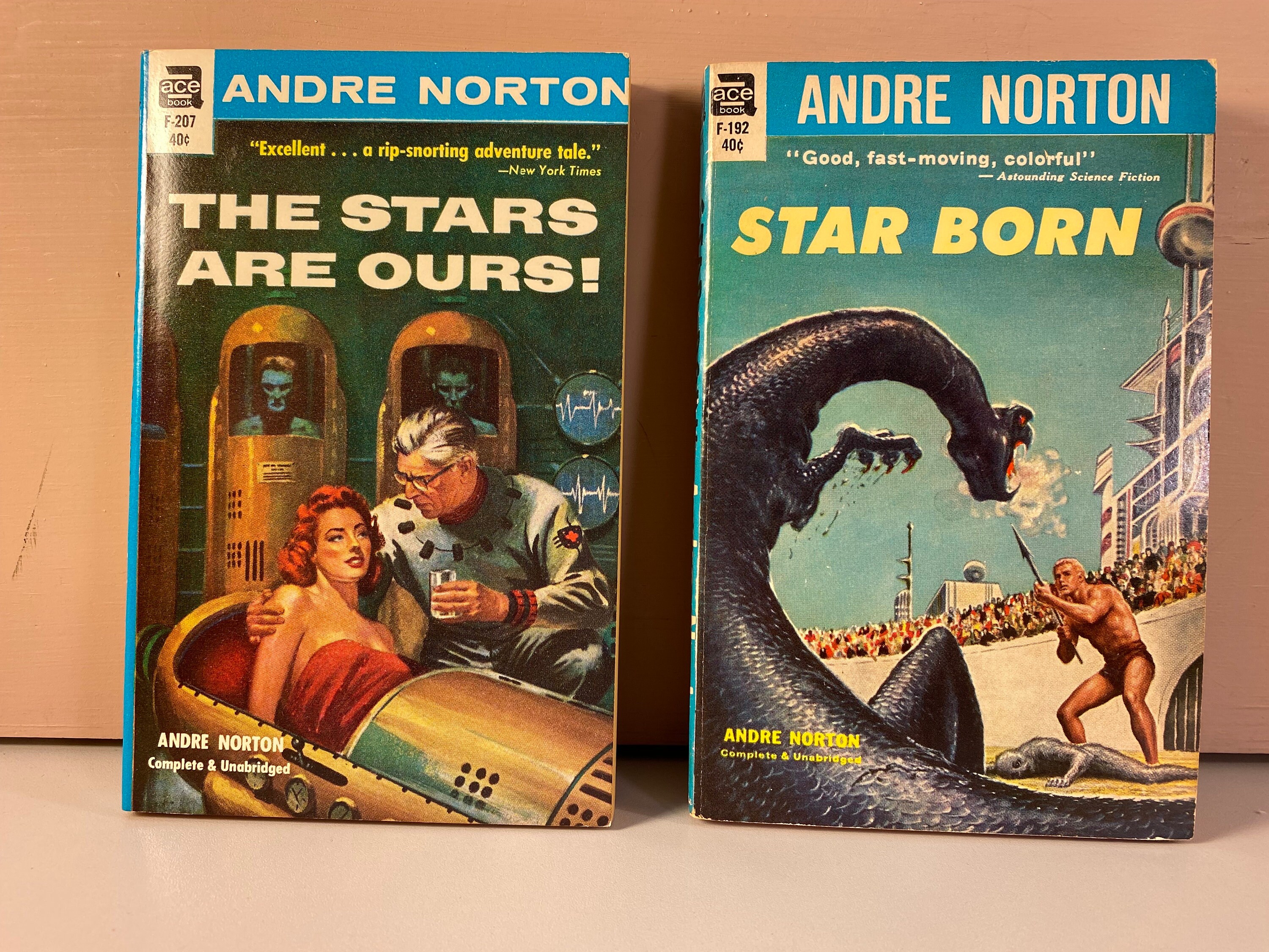 Astra Series, Andre Norton Collection, Vintage Paperback Books, Mid ...