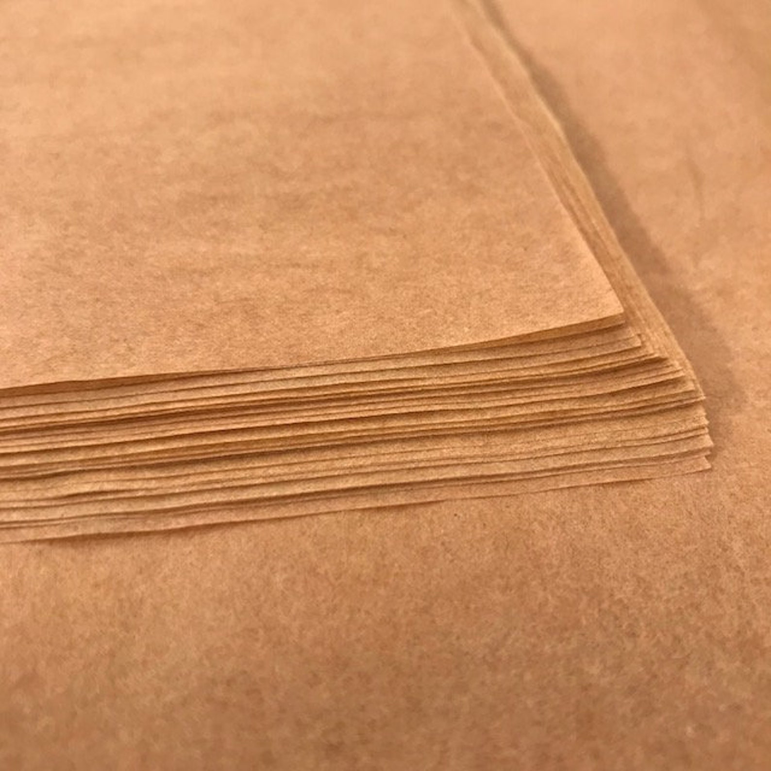 Made in USA Kraft Tissue Paper 24 Sheets 20 X 30 Inch Eco | Etsy