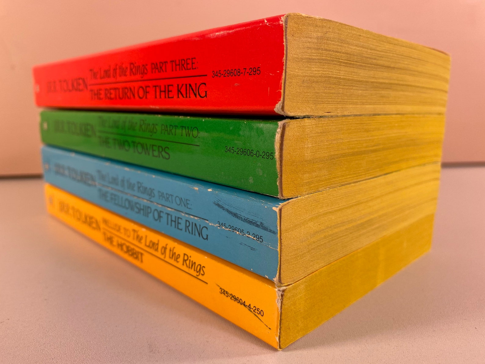 1982 J.R.R. Tolkien the Hobbit the Lord of the Rings 4 | Etsy