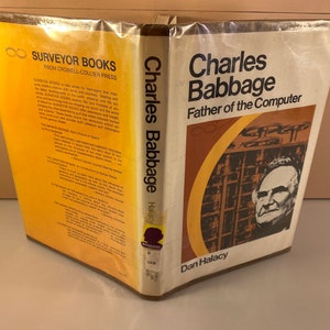 1970 Charles Babbage Father of the Computer Hardcover Book, by D. S ...