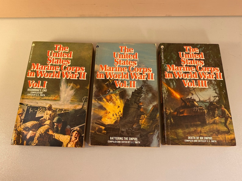1970s the United States Marine Corps in World War II Box Set - Etsy