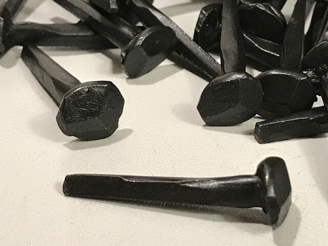 1 pound 1 Wrought Head Steel Cut Nails 1 Inch 2D 1 | Etsy