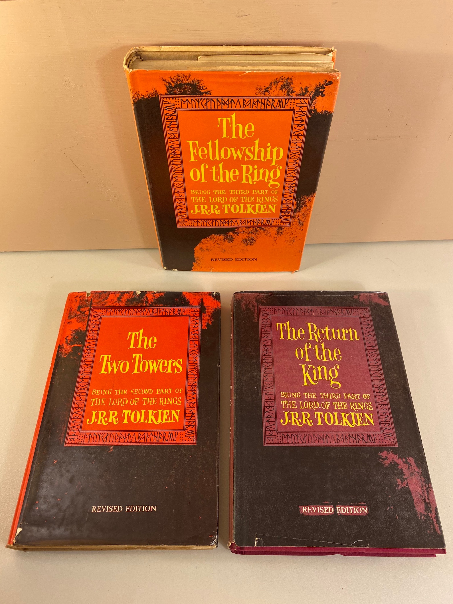 Pirated Edition LOTR Hardback Book Set J.R.R. Tolkien The | Etsy