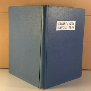 1953 Asahi Camera Annual, Japanese Camera and Photography Hardcover ...