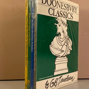 1980 Sealed Doonesbury Classics Paperback Box Set, by GB Trudeau ...