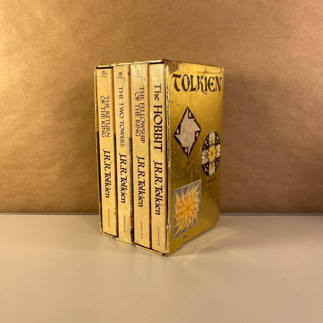 UNREAD 1976/77 J.R.R. Tolkien, the Hobbit the Lord of the Rings, 4 ...