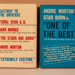 Astra Series, Andre Norton Collection, Vintage Paperback Books, Mid ...