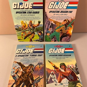 1980s G.I. Joe Live the Adventure Paperback Book Box Set, Vintage Find ...