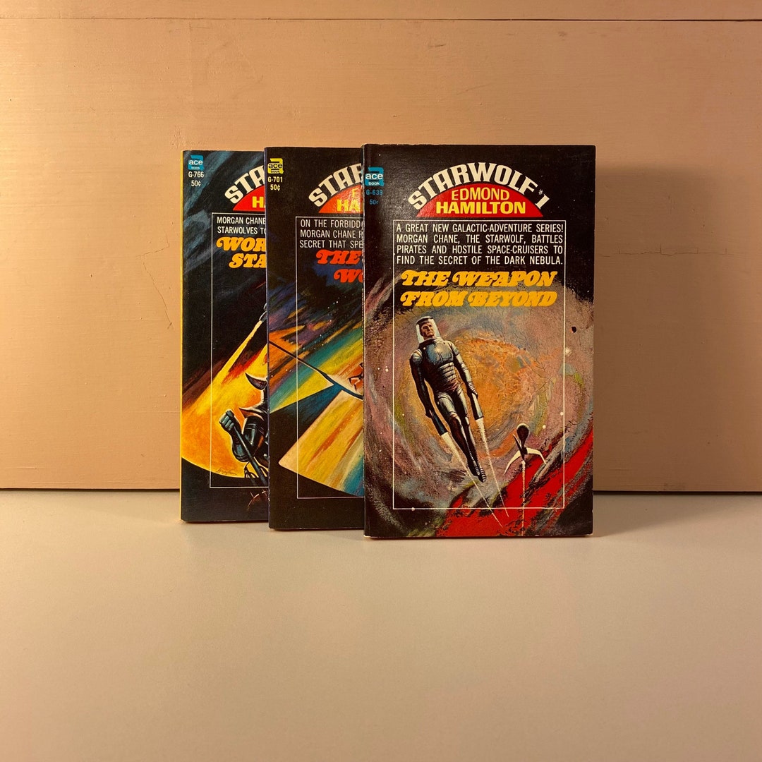 1967, 1968 Starwolf Trilogy, Book Bundle, by Edmond Hamilton, Science ...