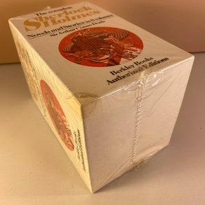 1970s SEALED Box Set, the Complete Sherlock Holmes Paperback Book ...