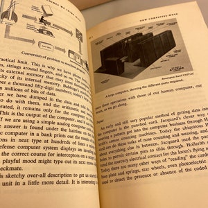 1962 Computers the Machines We Think With Hardcover Book, by D. S ...