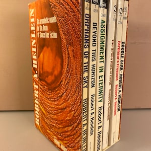 1970s Robert A Heinlein Science Fiction UNREAD Paperback Book Box Set ...