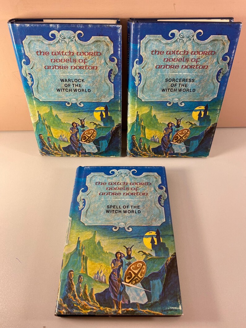 1977 Gregg Press Witch World Series Set, Andre Norton, 7 Vintage ...