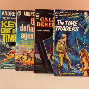 Time Traders Series, Andre Norton Book Collection, Paperback Ace Books ...