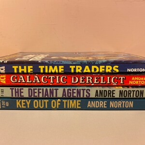 Time Traders Series, Andre Norton Book Collection, Paperback Ace Books ...