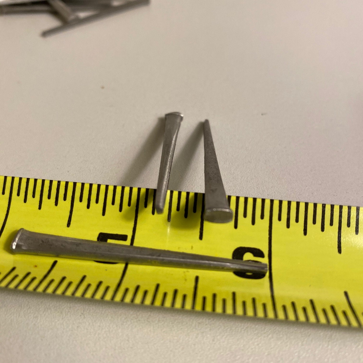 Qty 30 1.75 Fine Finish Steel Cut Nails 1.75 Inch | Etsy