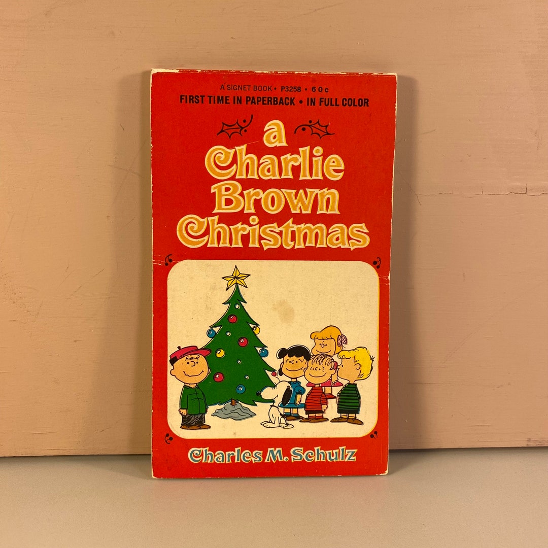 1965 A Charlie Brown Christmas, Full Color Paperback Book, Vintage ...